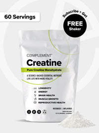 Purest Creatine Monohydrate for Muscle Growth, Energy, and Longevity ...