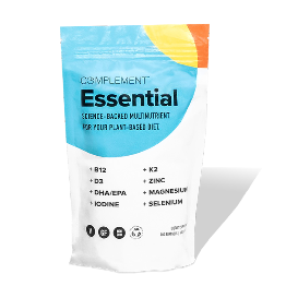 Complement Essential - The Best Vegan Multivitamin for Plant-Based Eaters