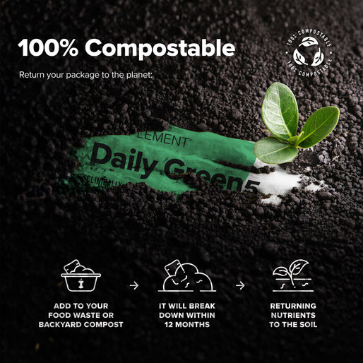 Daily Greens by Complement - Organic Greens Superfood Powder