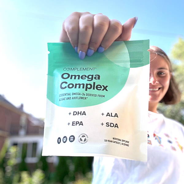 Complement Omega Complex - Liquid of DHA, EPA, ALA, and SDA Omega-3s.