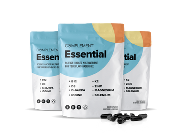 Complement Essential - The Best Vegan Multivitamin for Plant-Based Eaters