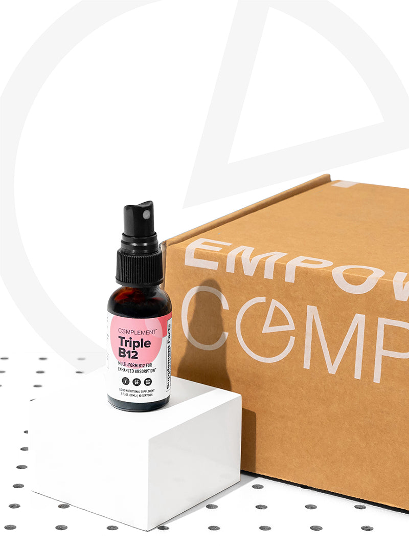 Vegan Triple B12 Liquid Vitamin - 3 Forms of B12 for Better Absorption ...