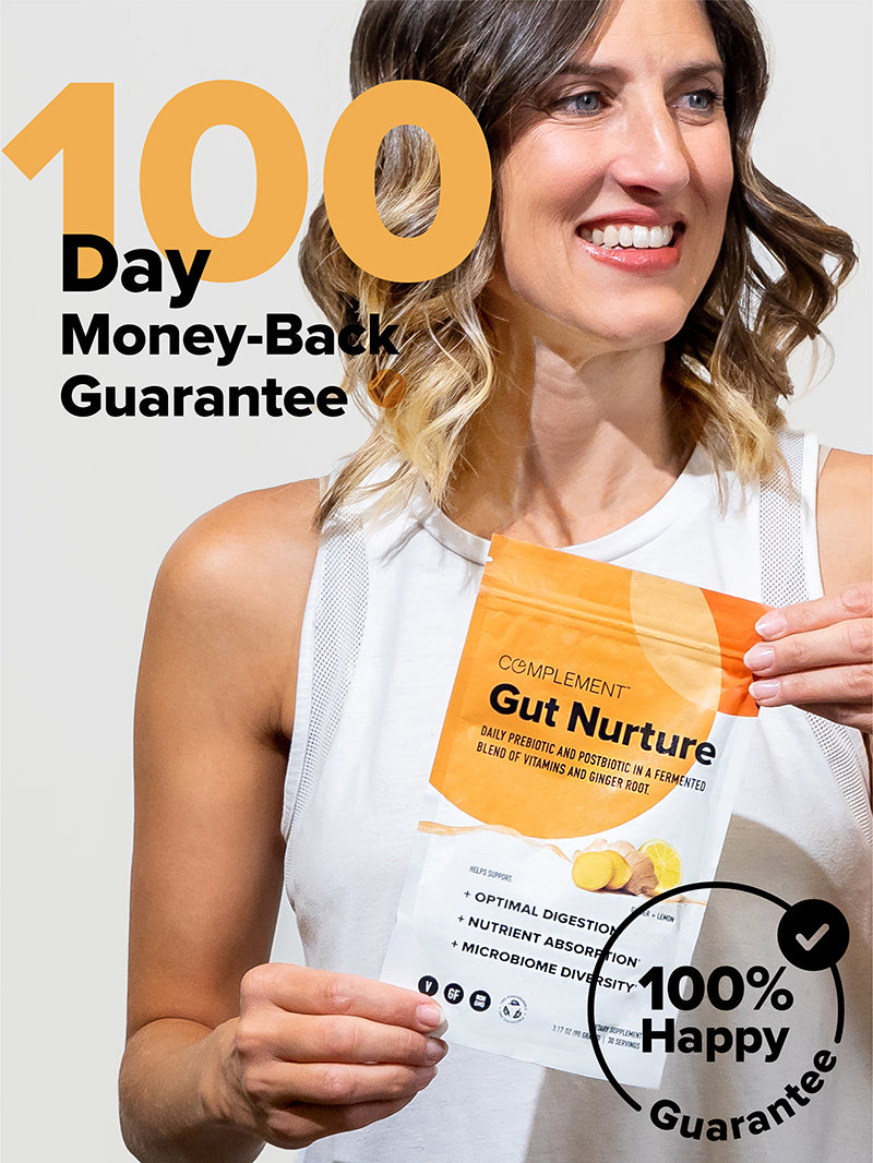 Complement Gut Nurture | Prebiotic and Postbiotic Gut Health Drink Mix